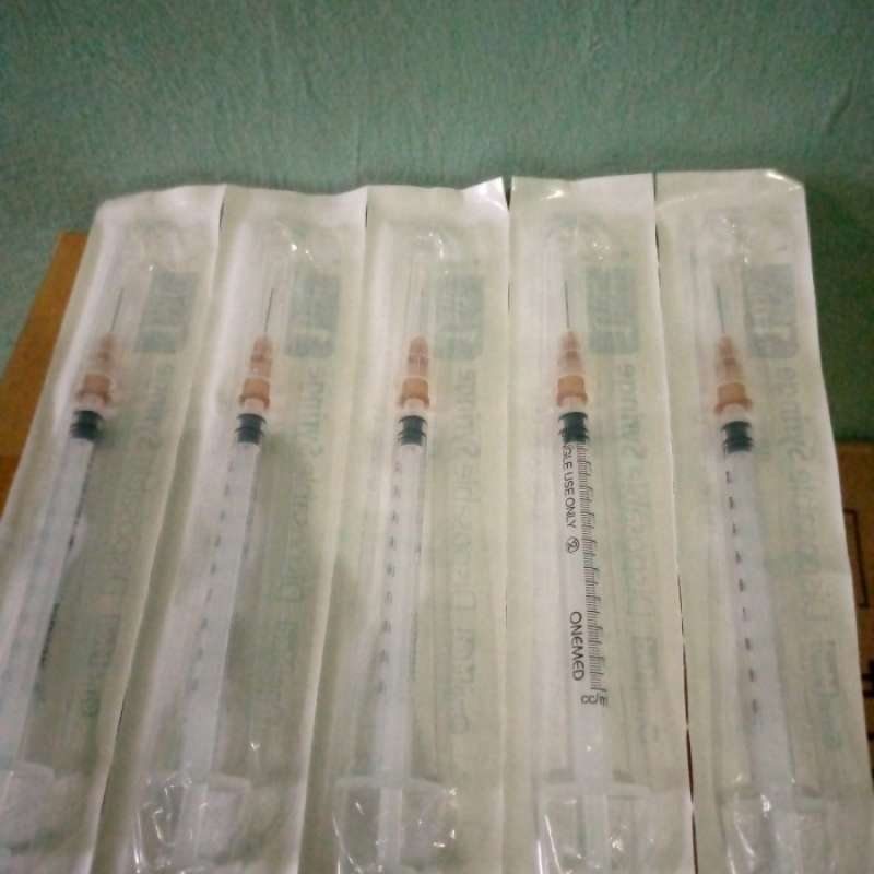Jual Disposable Syringe 1 Ml /box Isi 100 Di Seller Laylaa Shop ...