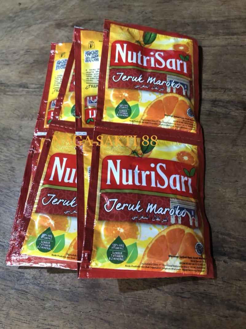 Jual NUTRISARI JERUK MAROKO SERENCENG di Seller TOKO NAGA SAKTI 88 ...