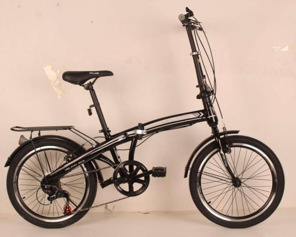 Jual Sepeda Lipat Melano 20 Inch 7 Speed Boncengan Steel Cakram Garansi ...