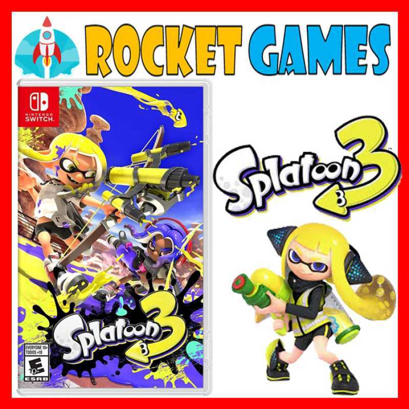 Promo Nintendo Switch Splatoon 3 / Splatoon3 Diskon 3% di Seller Rocket ...