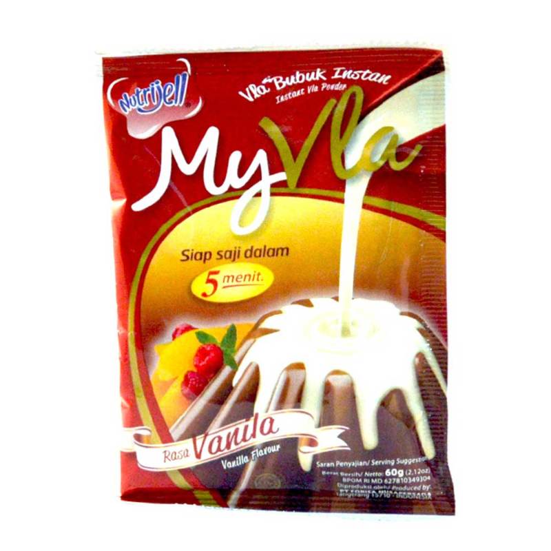 Jual Nutrijell MY VLA Vanilla Puding [60 g] di Seller Suzuya Official ...