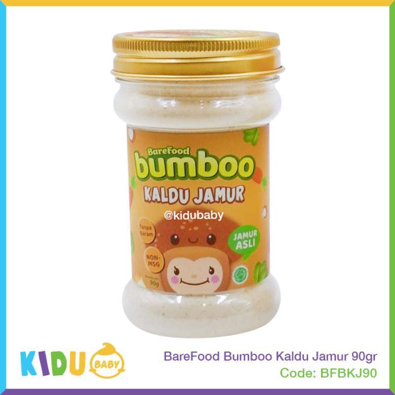 Jual Barefood Bumboo Kaldu Anak MPASI No MSG Bumbu Dapur 90gr Kidu Baby ...