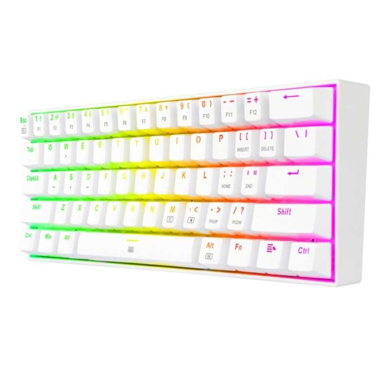 Promo Redragon K630W-Rgb Echanical Gaming Keyboard Rgb Dragonborn ...