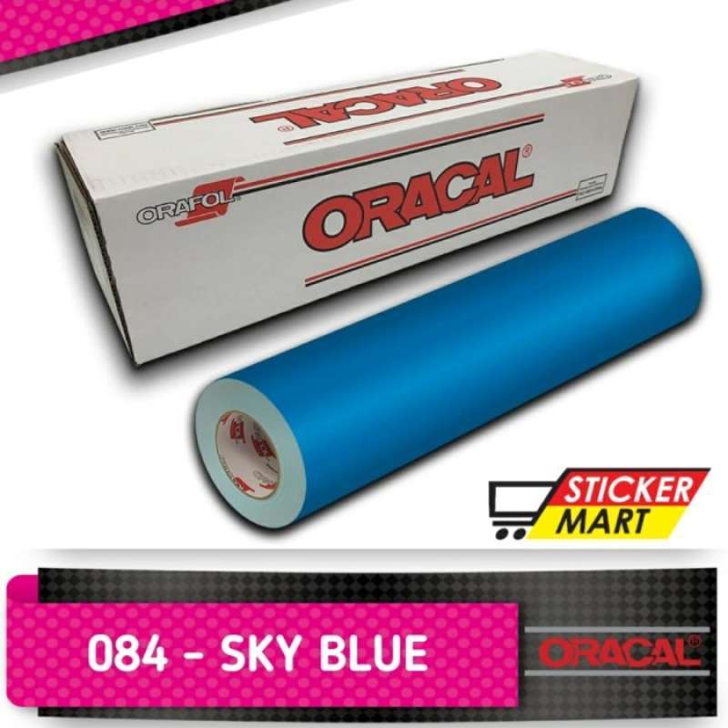 Jual Sticker Oracal 084 Sky Blue Matte biru muda doff di Seller Lilliaa ...