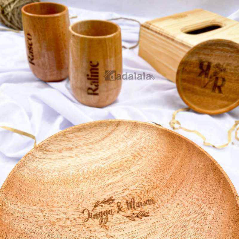 Promo DADALALA Custom Grafir Kayu / Engravir Nama / Grafir Laser Diskon ...
