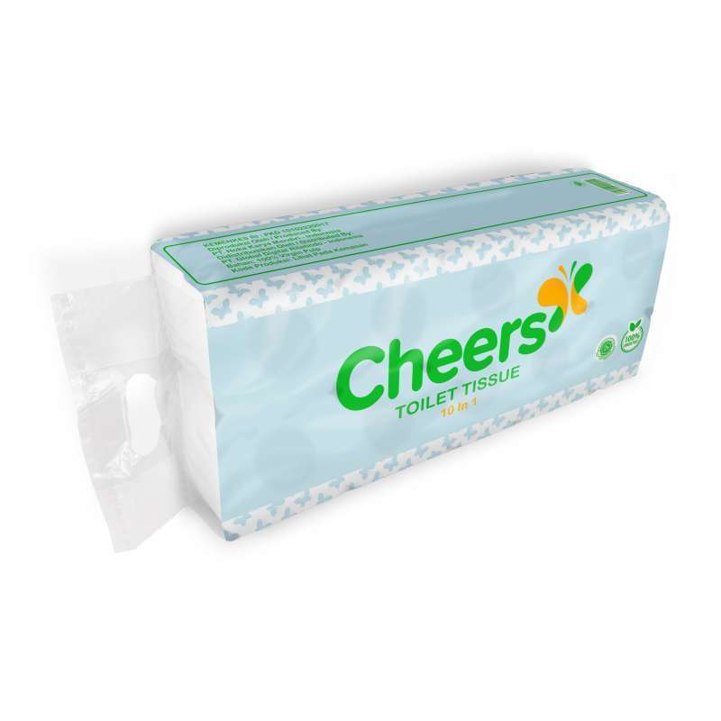 Promo SMG/JOG/SOLO - Cheers Toilet Tissue Roll [10 rolls] Diskon 32% di ...
