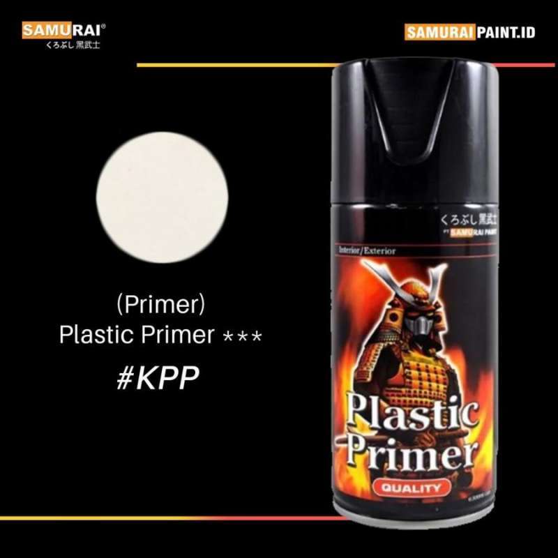 Jual (PRIMER) KPP Plastik Primer - SAMURAI PAINT Cat semprot/Pilox/Aerosol di Seller ...