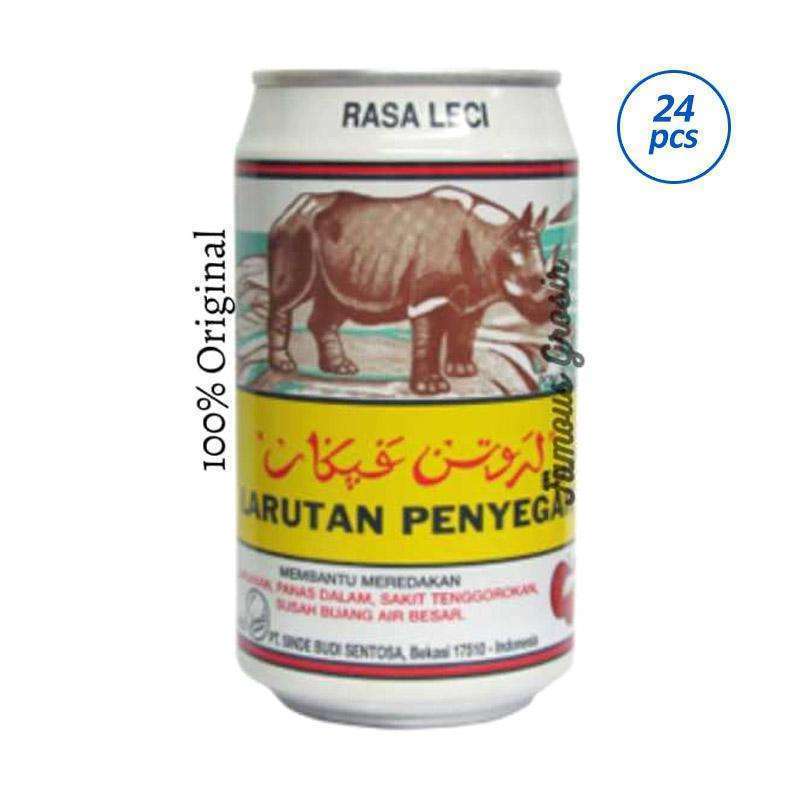 Jual Larutan Penyegar Cap Badak Minuman Stamina [320 mL/ 24 pcs/ 1 Dus ...