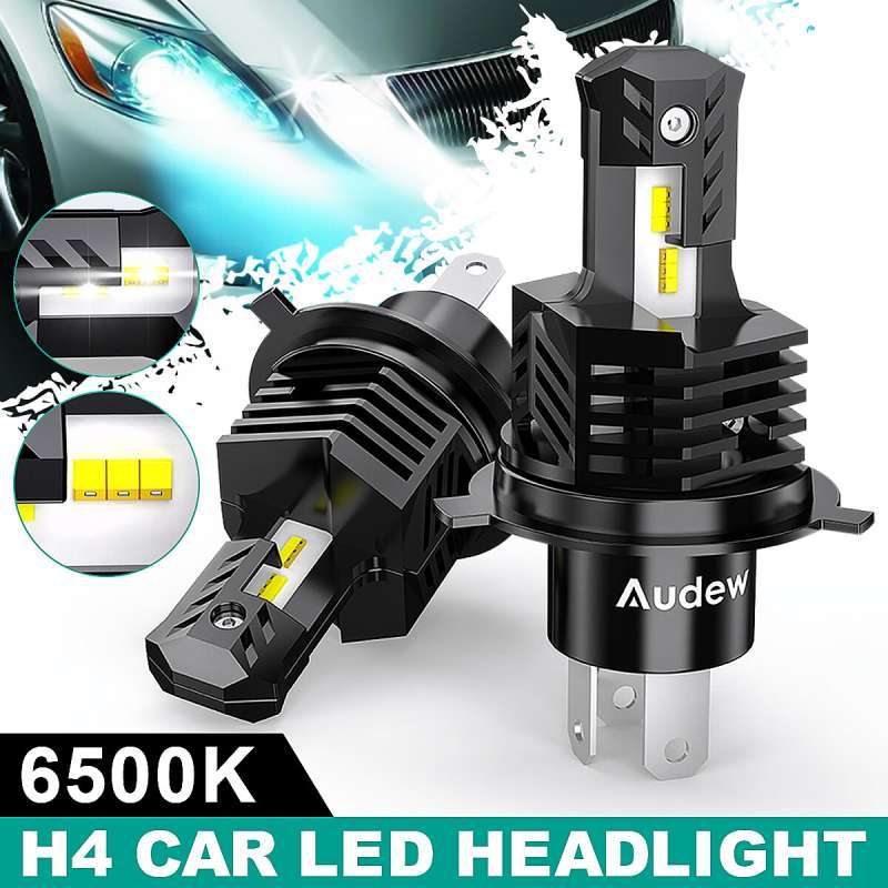 Promo Lampu Depan Mobil 26W 12V H4 LED 1500LM 6500K Putih Halogen. Kit ...