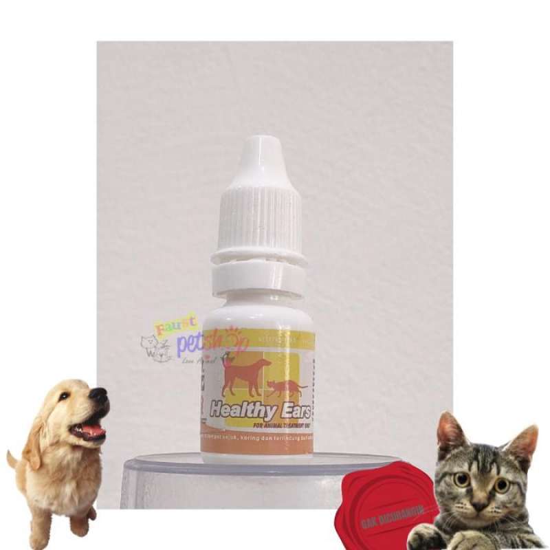 Jual Healthy Ears Drop Kucing Bengkak Berdarah Bernana Bau Tidak Sedap ...