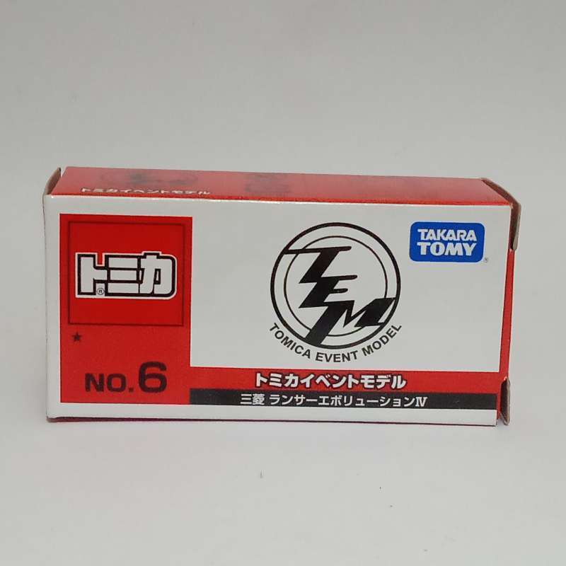 Jual Tomica Event Model No 6 Mitsubishi Lancer Evolution Iv Takara Tomy ...