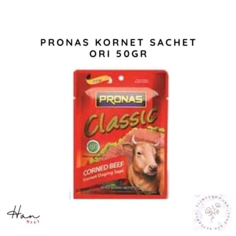 Jual PRONAS Corned Classic Makanan Olahan [50 g/ Kemasan Sachet] di ...