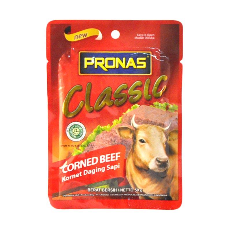 Jual Pronas Corned Classic Makanan Olahan [50 G/ Kemasan Sachet ...