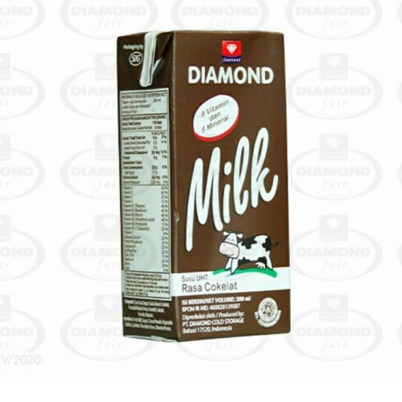 Jual Diamond milk uht cokelat 200ml di Seller jco mart - Jati Rahayu ...