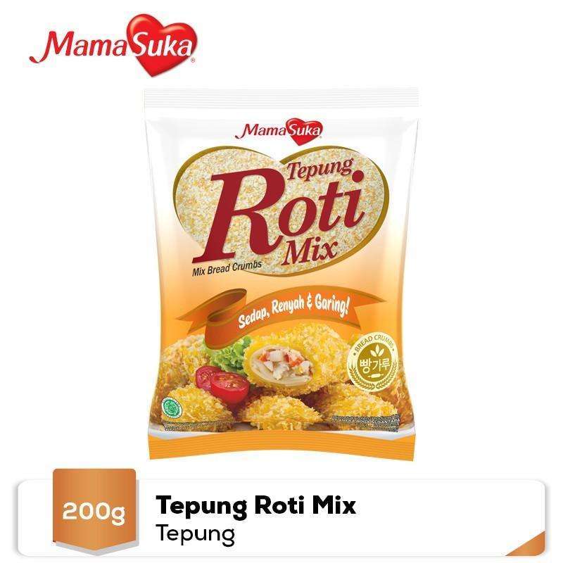 Jual MAMASUKA Mama Suka Tepung Roti Mama Suka MIX 200 gr di Seller Mama ...