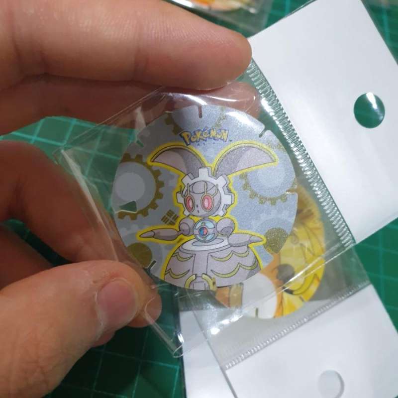 Jual Pokemon Coin Tazos Chiki Balls - Magearna di Seller komplit banget ...