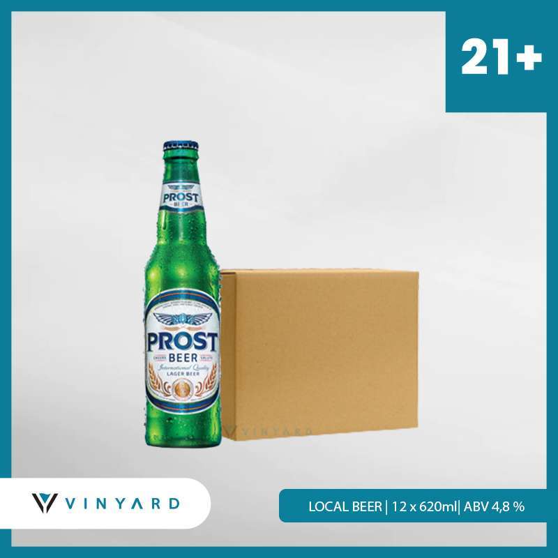 Promo Prost Beer 620 ml ( 12 Botol ) 1 karton Diskon 10% di Seller ...
