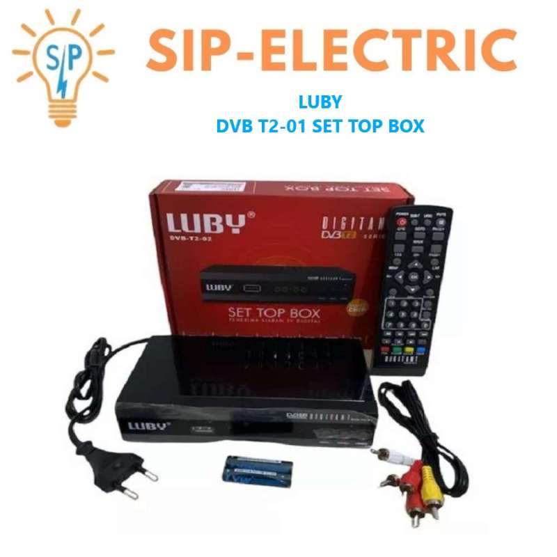 Jual STB SET TOP BOX LUBY DIGITAL T2-01 FULL HD SNI / TV DIGITAL ORIGINAL di Seller SIP_ELECTRIC ...