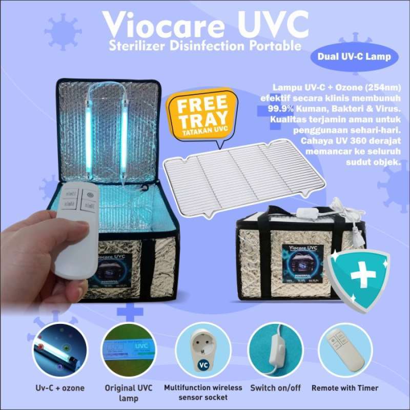 Jual Uvc Box Sterilizer / Box Sterilisasi / Box Uvc / Viocare Uvc Portable Di Seller Maiaa Shop ...