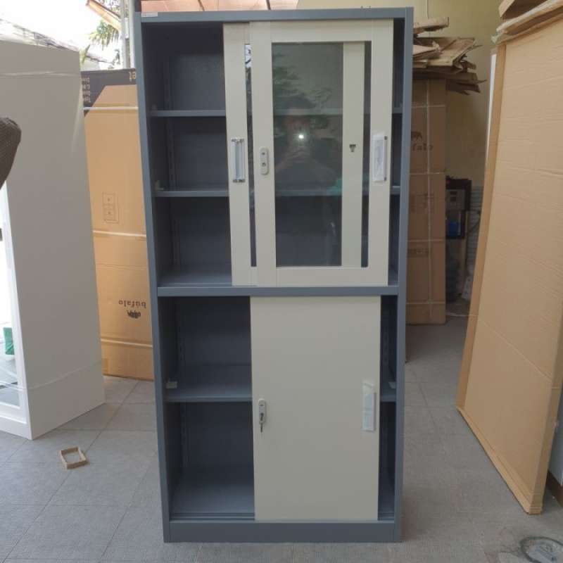 Promo Lemari Arsip Besi Filing Cabinet Besi 4 Pintu Sliding Vp 010 ...