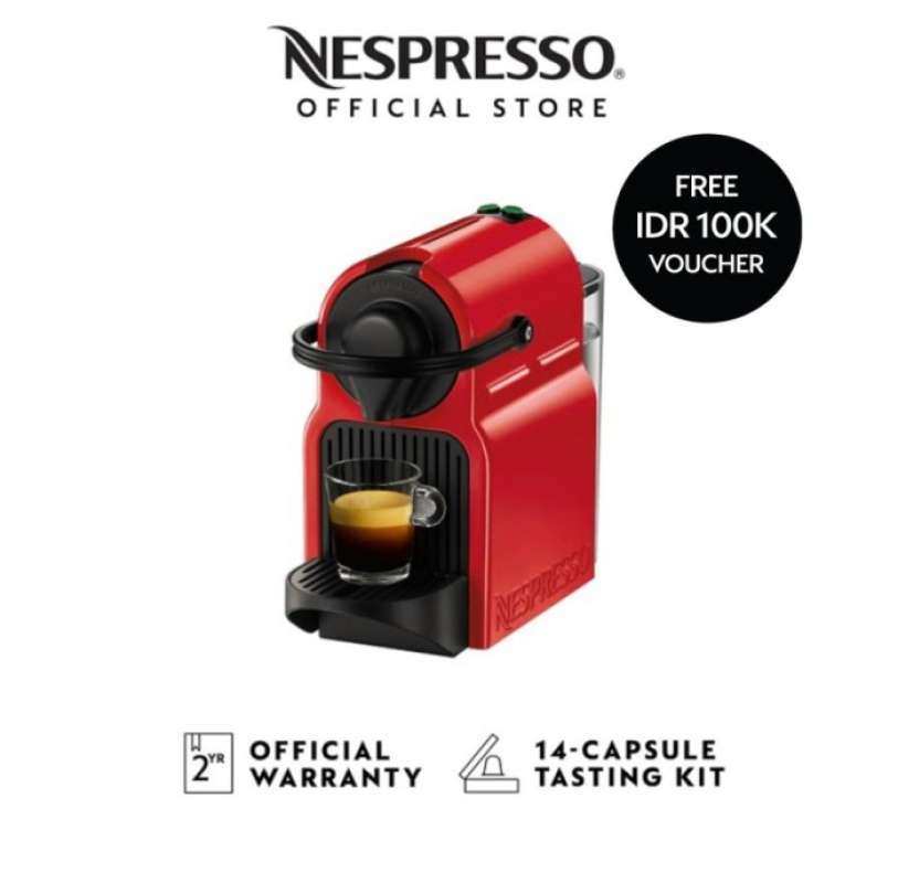 Promo Nespresso Inissia M105 Coffee Machine Diskon 8% di Seller ...
