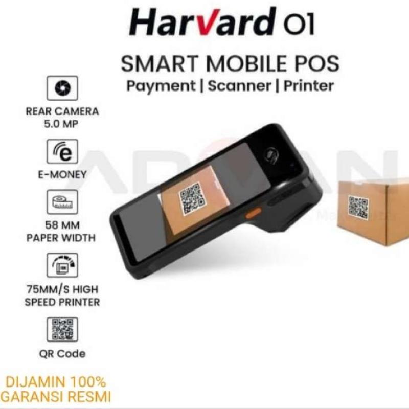 Promo Advan Harvard 01 Smart Mobile Pos / Mesin Printer Android Kasir ...
