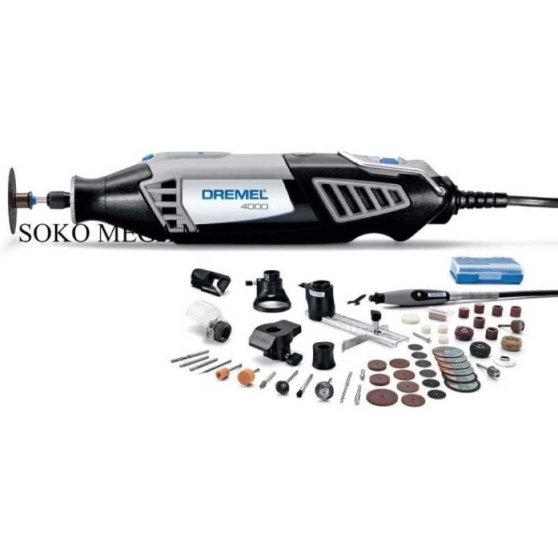 Jual Harga Promo DREMEL 4000-1/45 Rotary Tool Set / 4000 Mesin Rotari ...