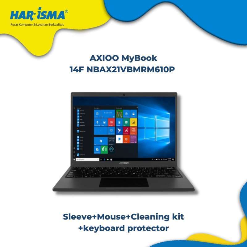 Jual Axioo Mybook 14f-nbax21vbmrm610p Intel N4020/6gb/ssd 256gb Di ...