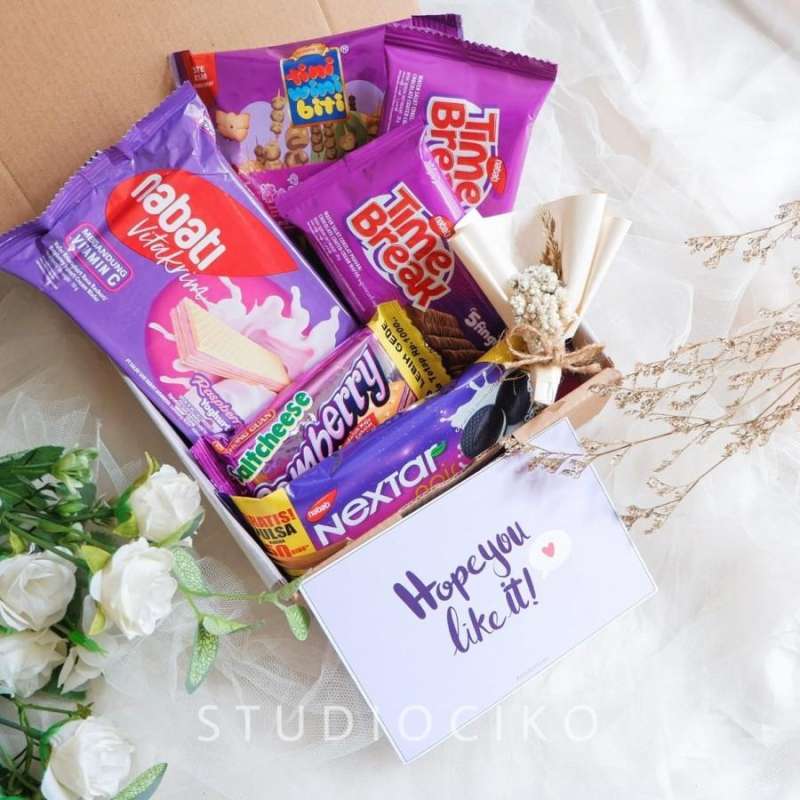 Jual HAMPERS SNACK / GIFT BOX SNACK / SNACK BOX / KADO ULANG TAHUN ...