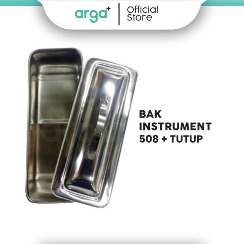 Jual Bak Instrumen 508 + Tutup / Instrumen Bak 508 Stainless Steel ...