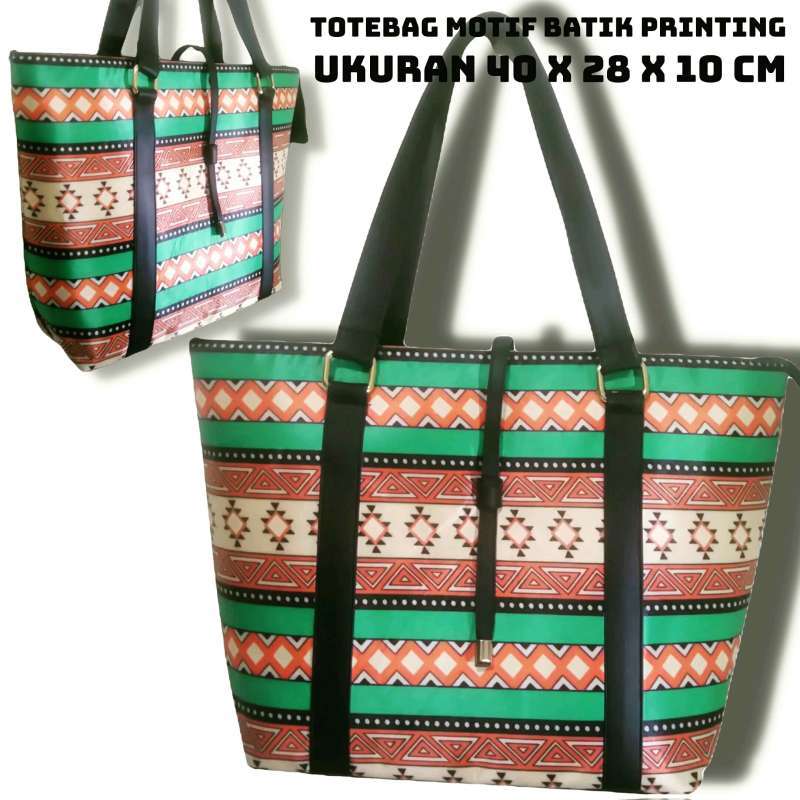 Jual totebag motif batik printing di Seller Kand - Jatisari, Kota ...