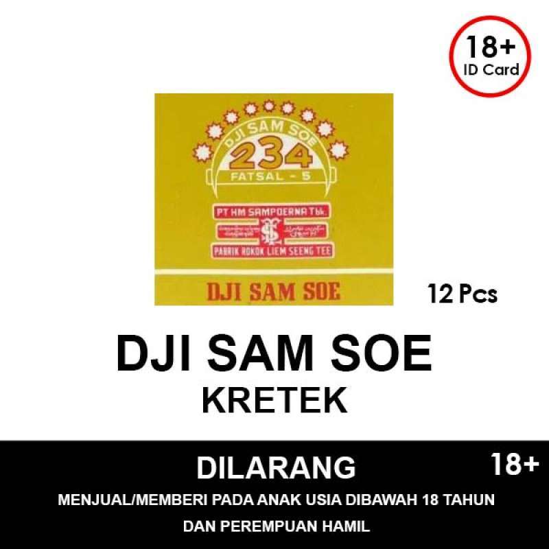 Jual DJI SAM SOE KRETEK 12 PCS di Seller Hypermart Melati Mas Official ...