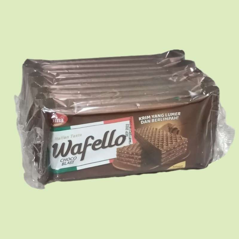 Jual Roma Wafello Choco Blast Wafer Coklat 17gr [10 Pcs/Renceng] di ...