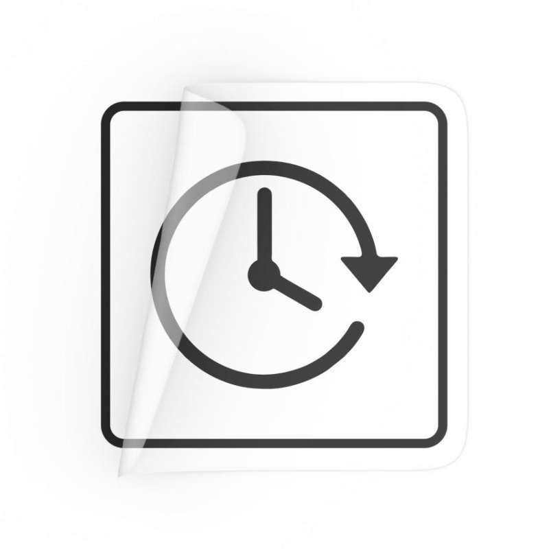 Jual Stiker 24 Jam - 24 Hours Sign Sticker -wall Sticker - Jam ...