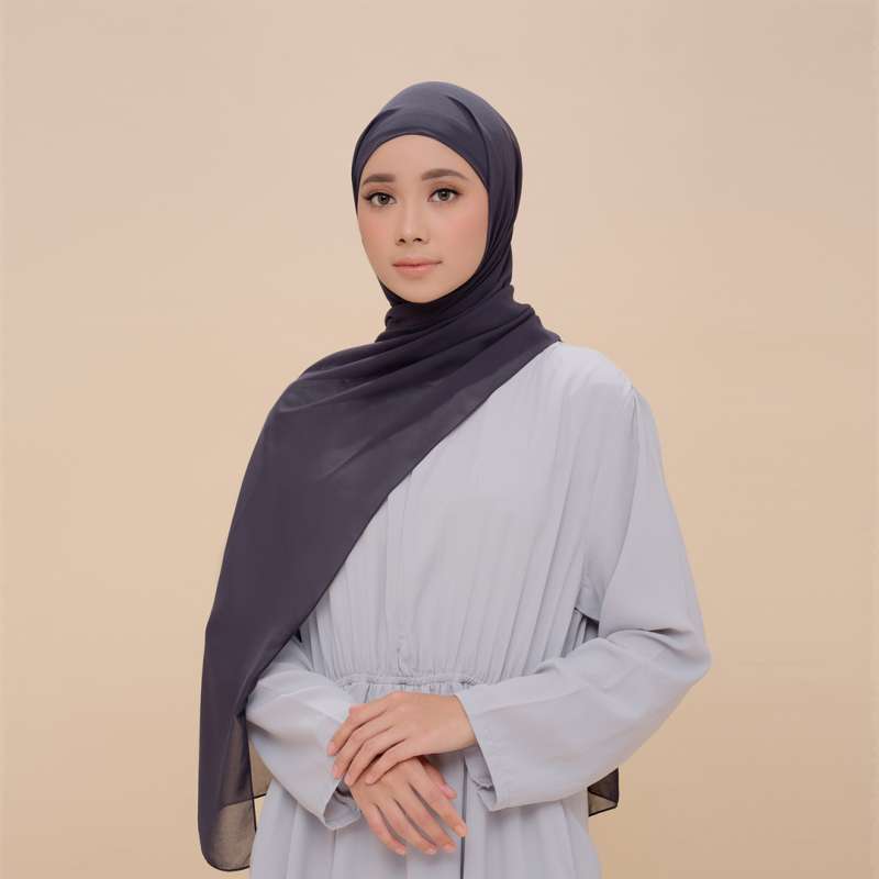 Promo ZM Zaskia Mecca X Marsha Natika - Klavi Series Ocean Shadow Pashmina Diskon 64% di Seller ...