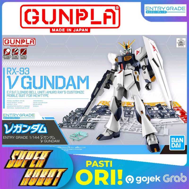 Jual BANDAI EG Entry Grade RX-93 Nu Gundam / v Gundam di Seller Super ...