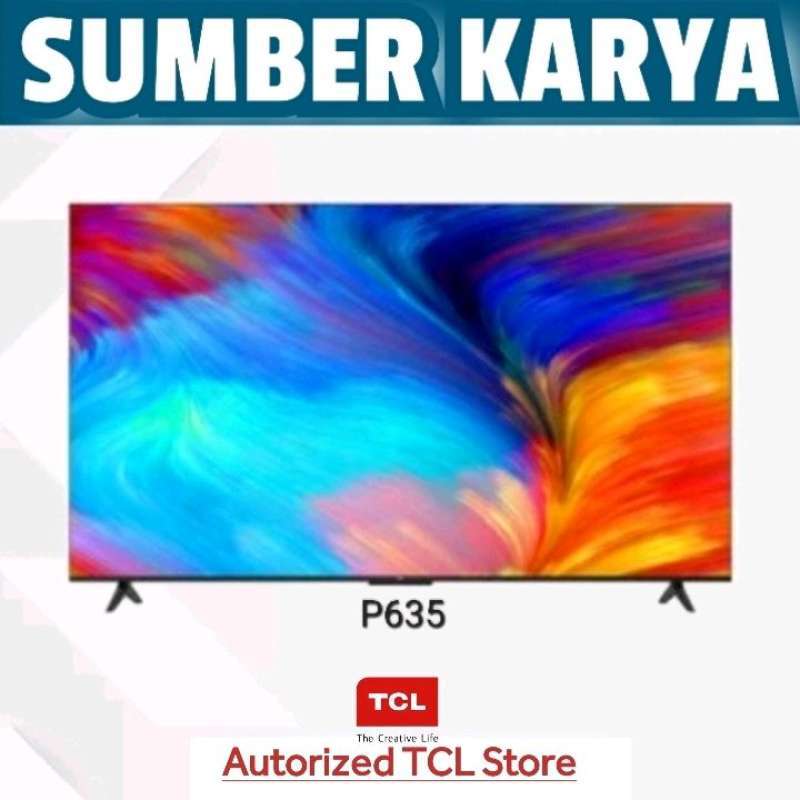 Promo TCL 55P635 (2022) EDGELESS 55 inch UHD 4K SMART LED Google TV ...