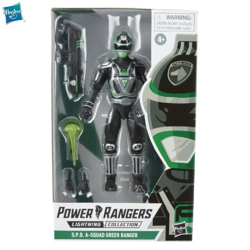 Jual Hasbro Power Rangers Lighting Collection S.p.d A-squad Green ...