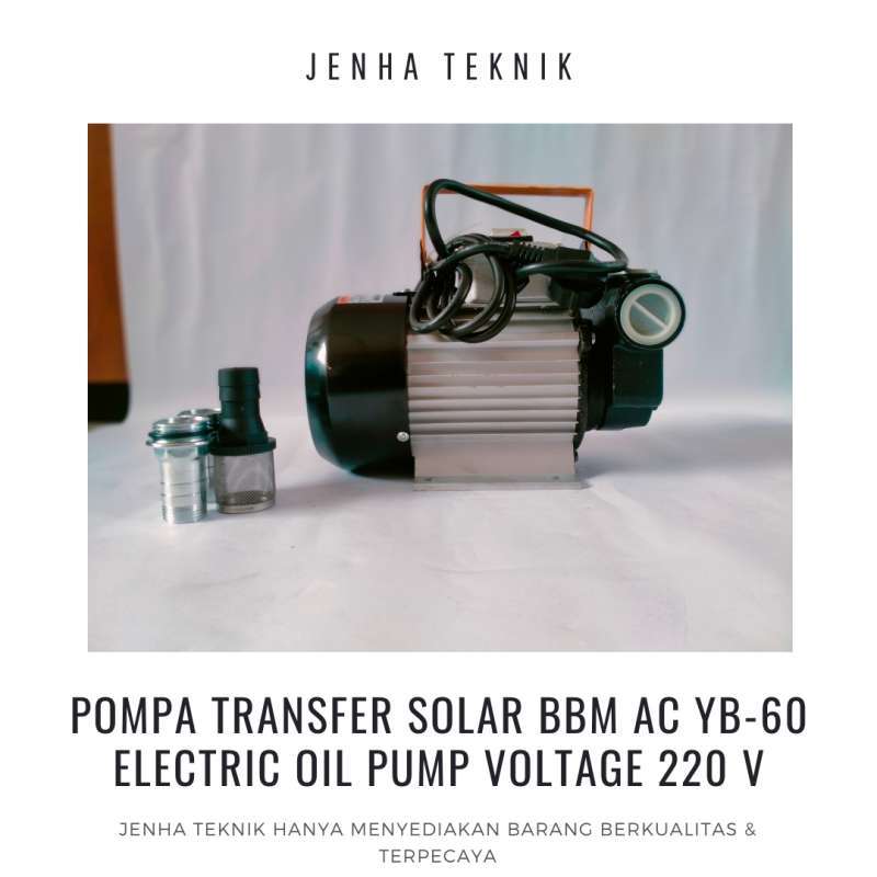 Jual Pompa Transfer Solar Bbm Ac Yb-60 Electric Oil Pump Voltage 220 V ...