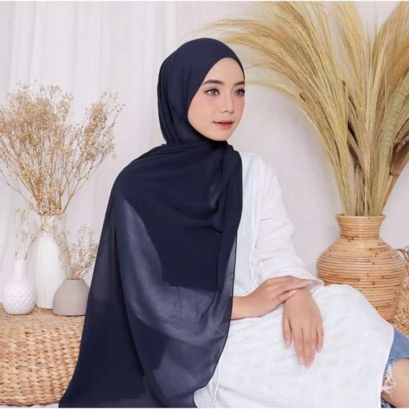 Tutorial Hijab Pashmina Simple