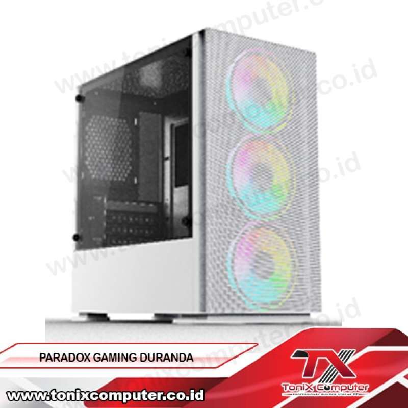 Promo Paradox Gaming Durandal Casing Pc Gaming - Putih Diskon 15% di Seller Syahzada Store ...