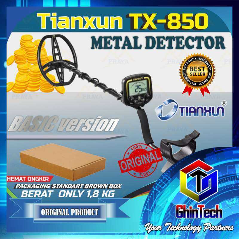 Promo Professional Metal Detector Tx850 Underground Alat Pencari Emas ...