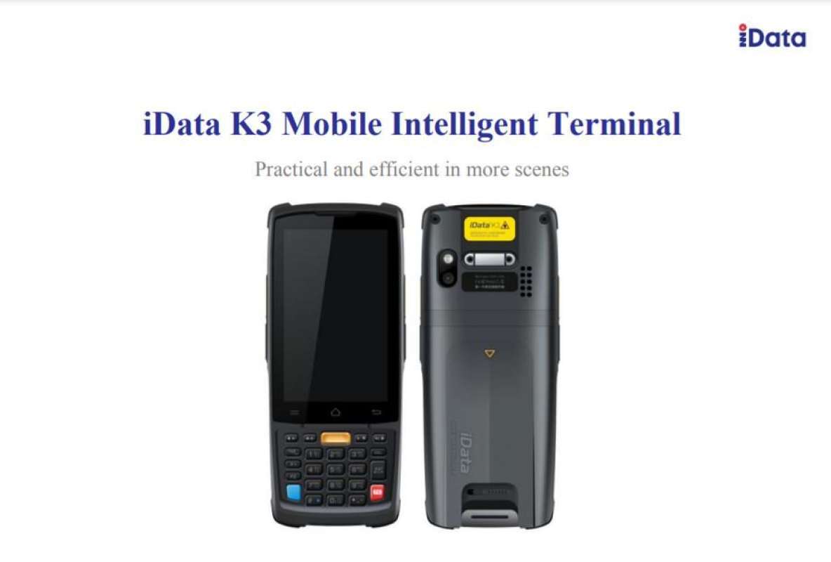 Jual Idata K3 2d Scanner Barcode Pdt Pda Android Handheld Mobile Computer Di Seller Ofo - Kamal ...