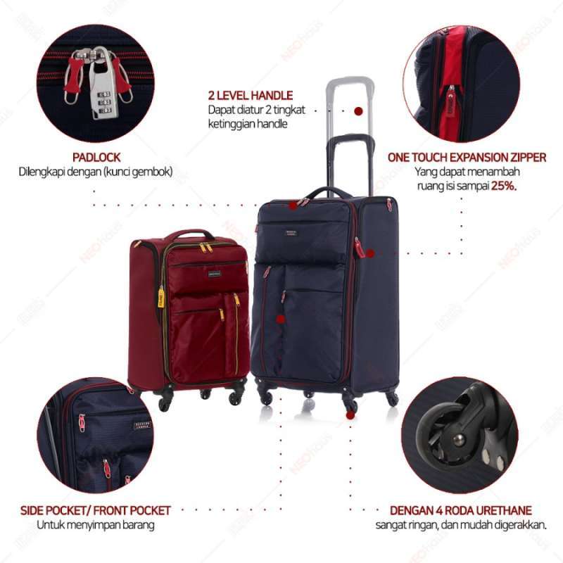 Jual Luccini Trolley Softcase - Koper Ringan dan Berkapasitas Besar ...