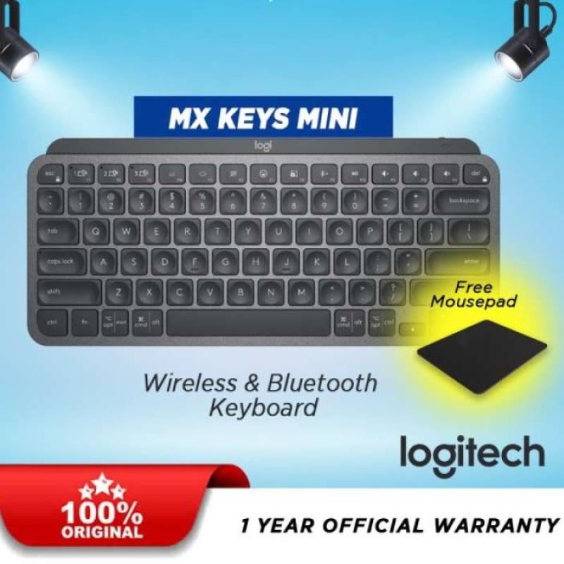 Jual Logitech MX Keys Mini Wireless Illuminated Keyboard - Graphite di ...