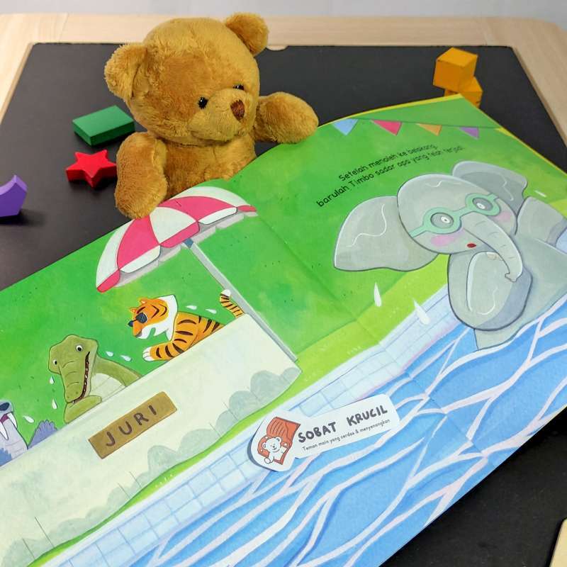 Jual Noura Kids | Timbo Si Jago Renang | Seri Read Aloud | Buku Anak Di ...