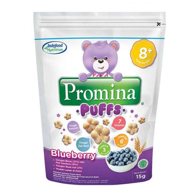 Jual PROMINA PUFFS BLUEBERRY 15 GR di Seller Primo Sunset Point ...