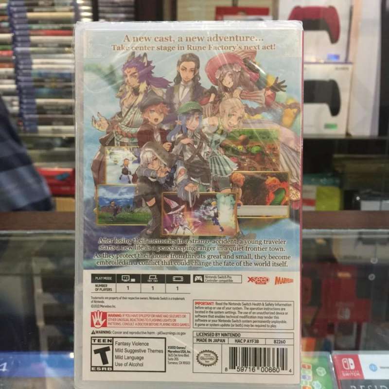 Promo Rune Factory 5 Nintendo Switch - Region Europe Diskon 33% Di ...