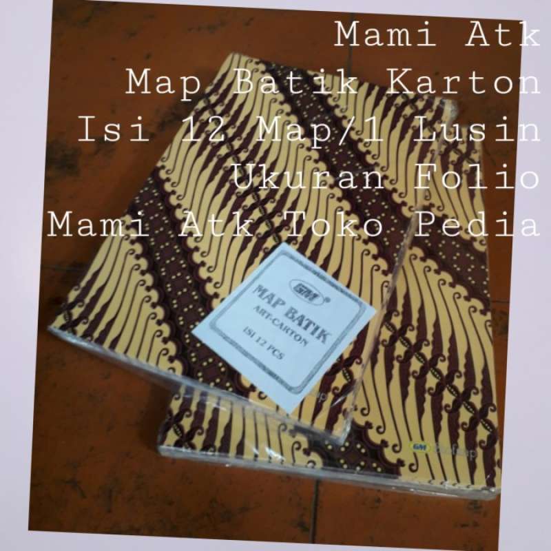 Jual Map Batik GM. Isi 12 Lembar. di Seller Ashlynn Shop - Wanasari, Kab. Bekasi | Blibli