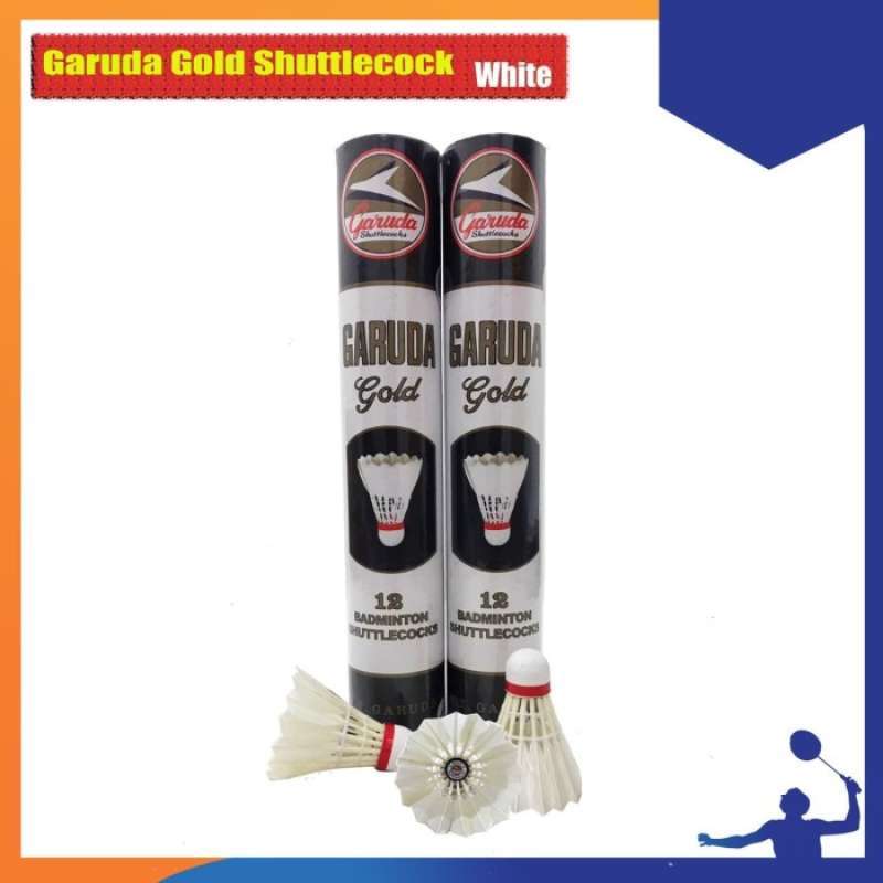 Jual SHUTTLECOCK BADMINTON GARUDA GOLD PUTIH ORIGINAL di Seller ...